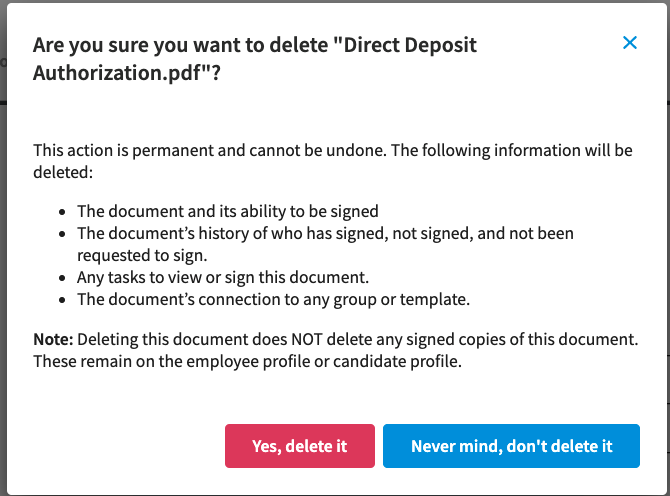 Adding and Deleting Company Documents